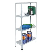 Cumpara Raft metalic cu 4 polite, 140x70x30 cm la cel mai bun pret pe ...